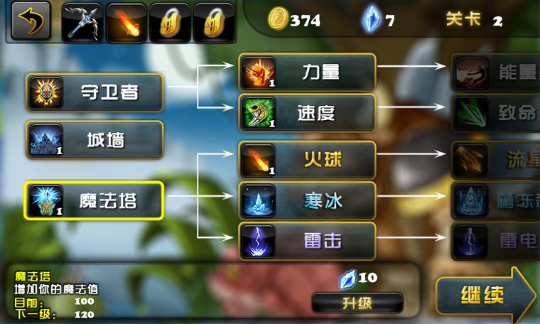 防御等级和防御技能图标