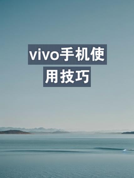 vivo手机的使用技巧怎么用图标