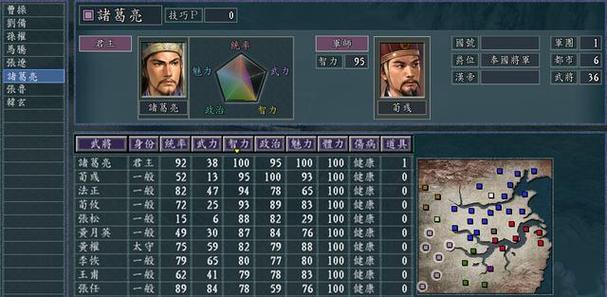 三国志11诸葛亮属性图标