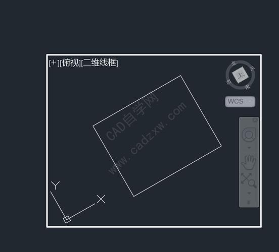 cad布局旋转坐标系模型不变图标