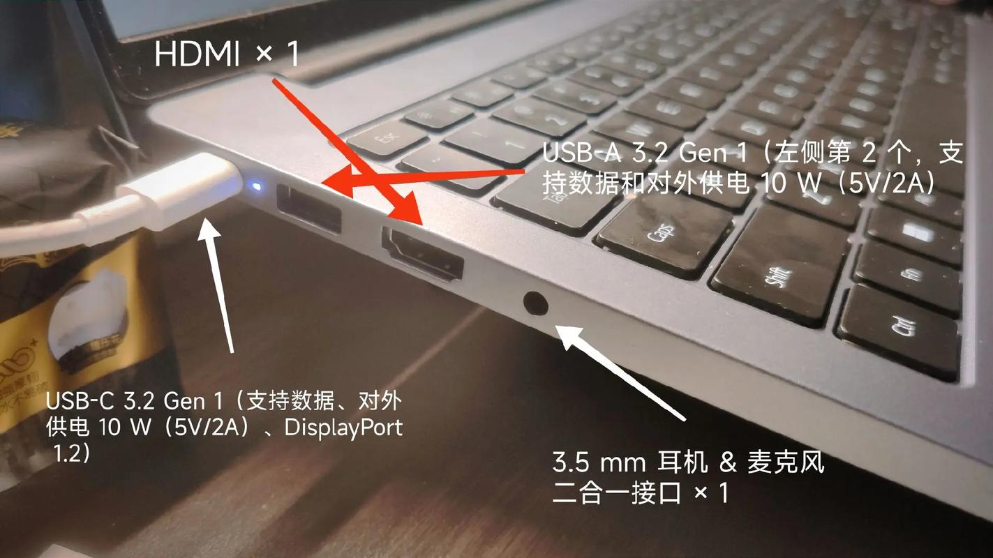笔记本电脑旁边的插孔是什么图标