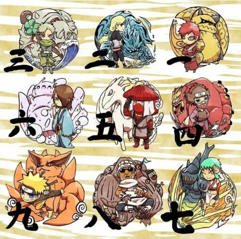 一尾到十尾图片图标