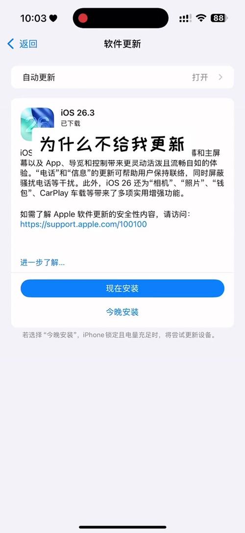 苹果手机抖音无法更新图标