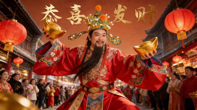 财神来了恭喜发财电视剧图标