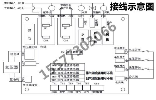 生能空气能热水器控制器说明图标
