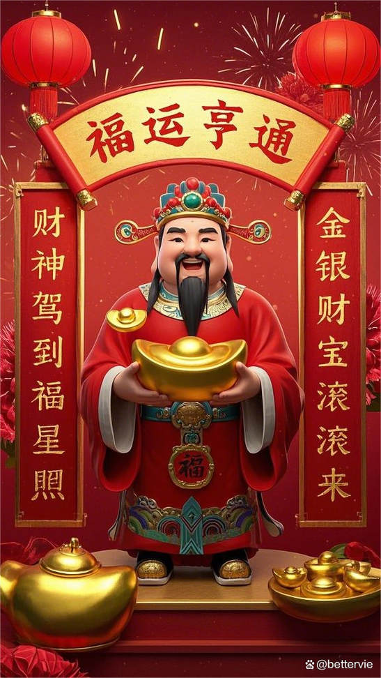 财神到来图标