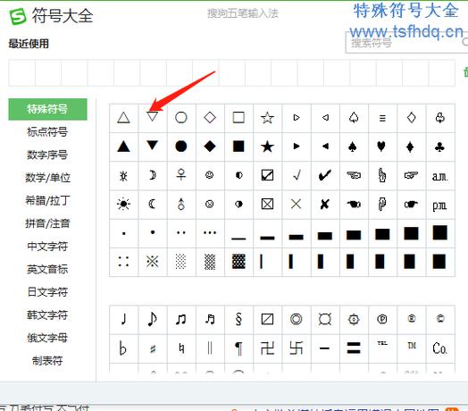 键盘上三角形怎么打出来图标