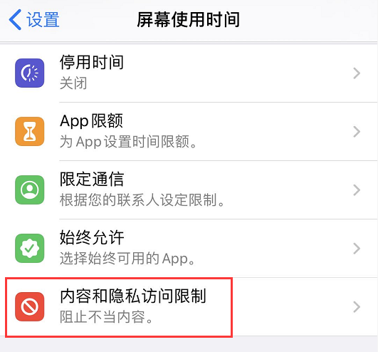 苹果怎么关广告跟踪截图
