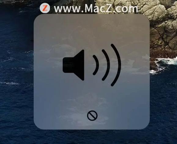 苹果喇叭突然没声音图标