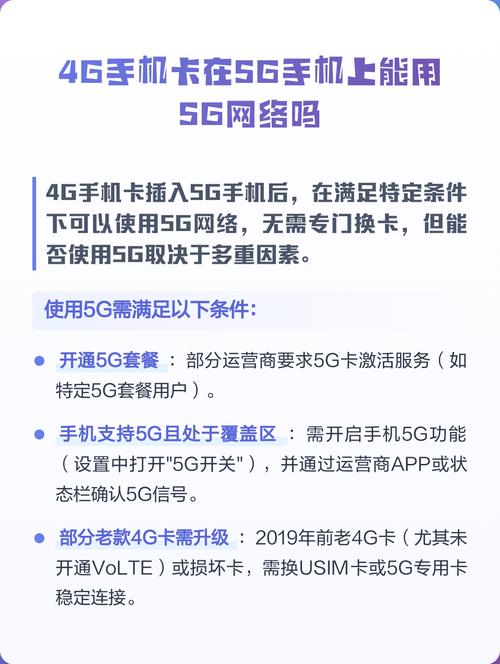 4g卡能用5g网络吗缩略图