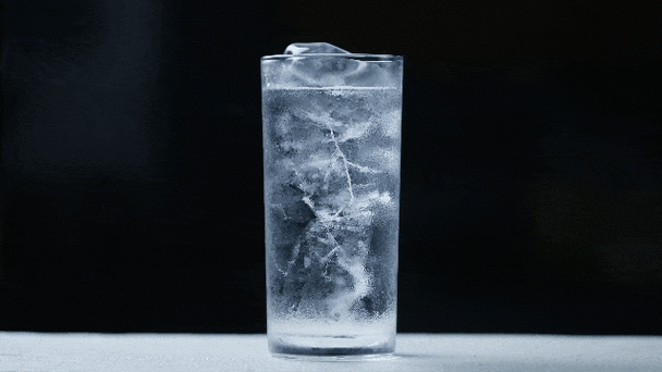 冰融化过程图标