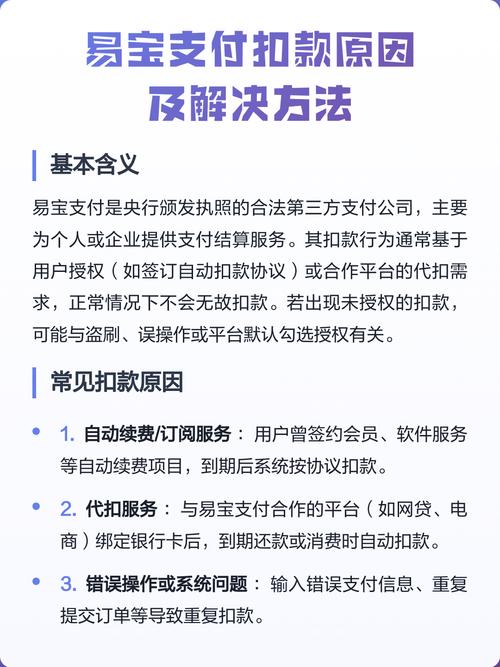 向易宝扣款怎么回事截图