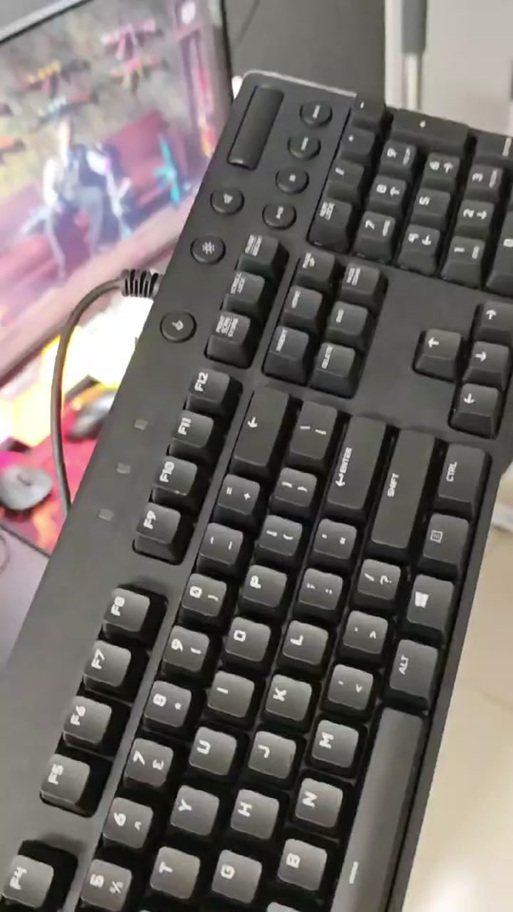 罗技键盘g610亮度设置方法