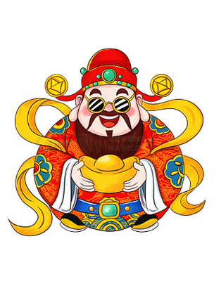 最新的财神图片大全 卡通图标