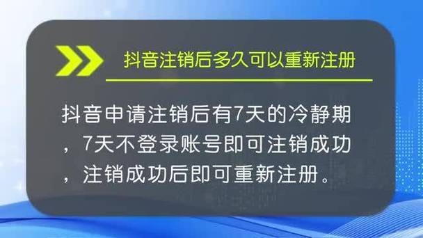 抖音注销还能重新注册吗图标