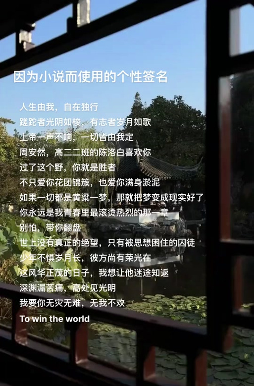 抖音上很火的个性签名图标