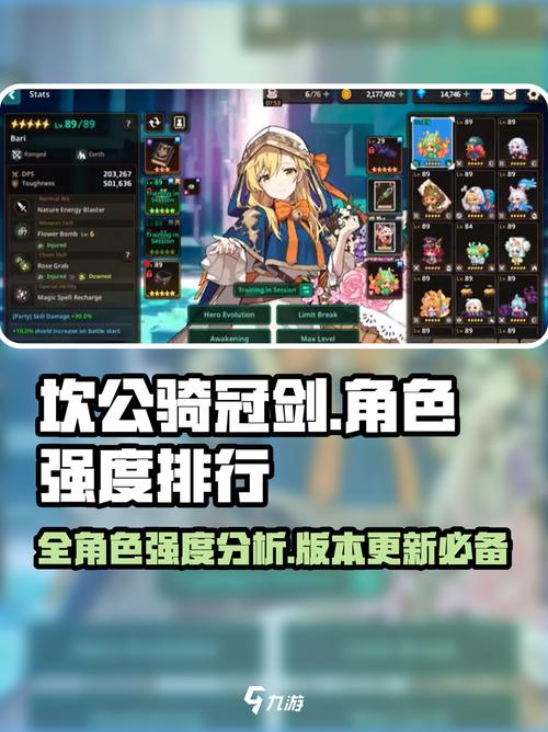 坎公2026角色强度图标