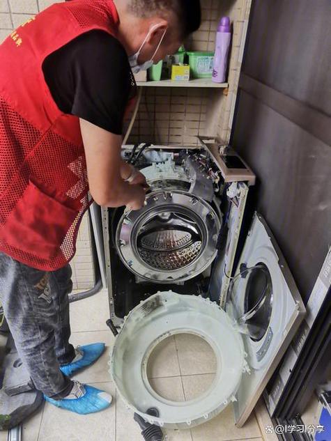 滚筒洗衣机怎么拆开清洗图标
