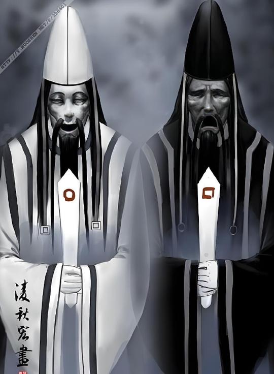 黑白无常手里拿的什么图标