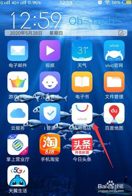 华为手机安装vivo应用商店截图