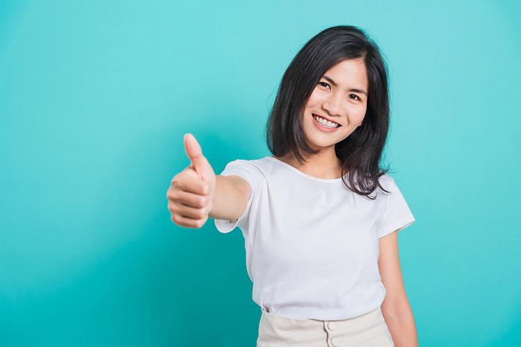 女生发大拇指什么意思图标