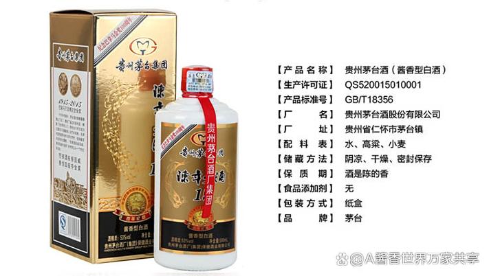 茅台陈年老酒15价格表图标