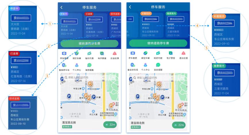 北京交停车费app叫什么