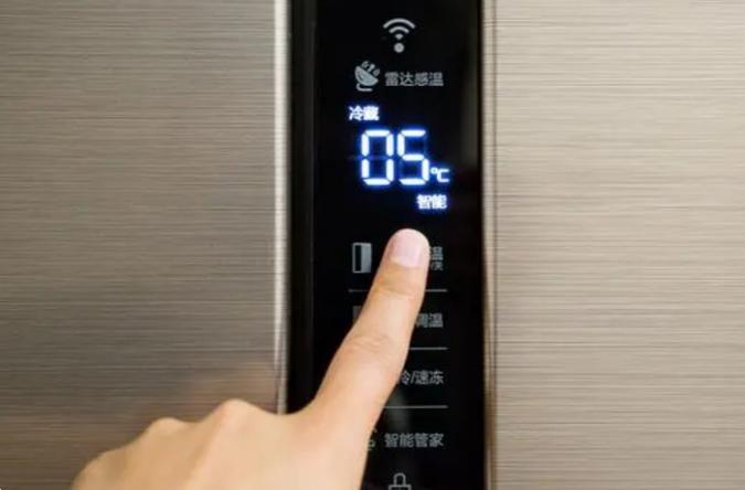 松下三门冰箱温度设置演示