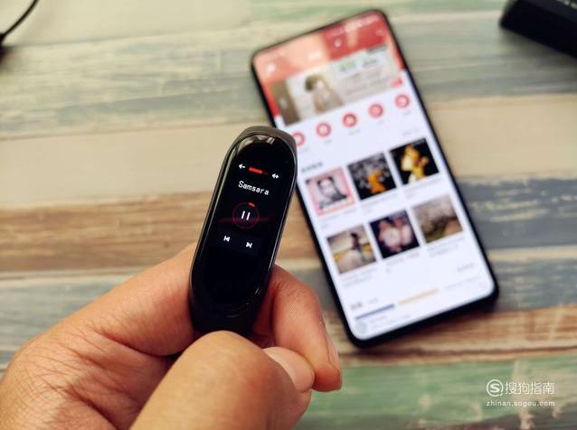 小米手环4无法获取歌曲名称图标