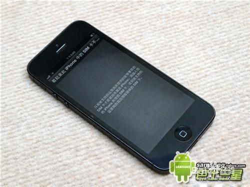 iphone5插卡后无法激活图标