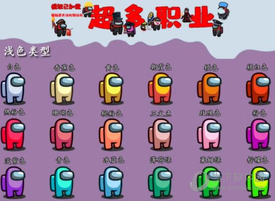 AmongUs所有的身份图标