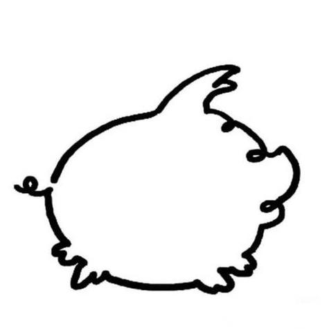 一笔画猪的游戏图标