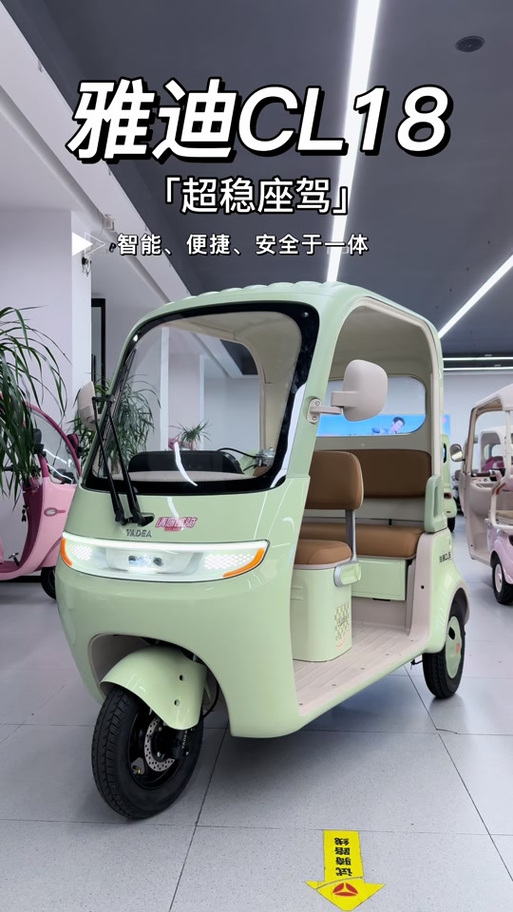 雅迪全封闭电动三轮车最新款图标