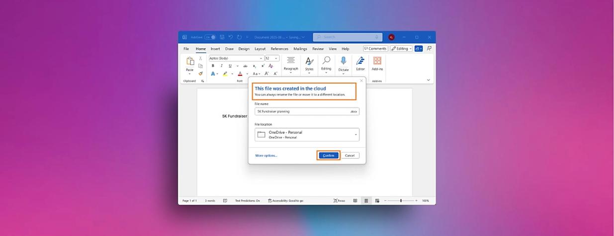 如何用Windows 10编辑word文档图标