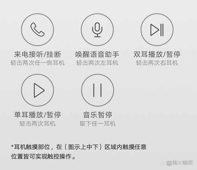 小米耳机怎么用单耳图标