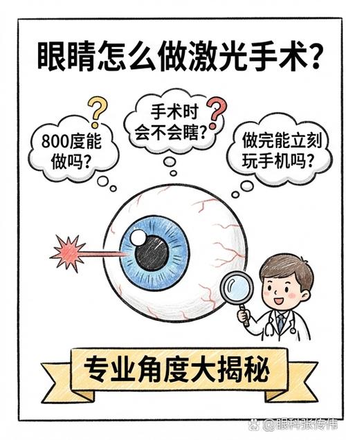 眼睛800度近视能做手术吗图标