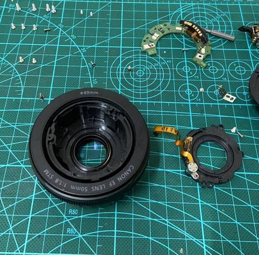 g11相机镜头拆解截图