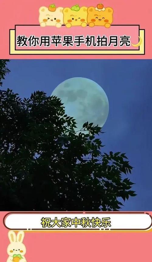 如何用苹果手机拍月亮图标
