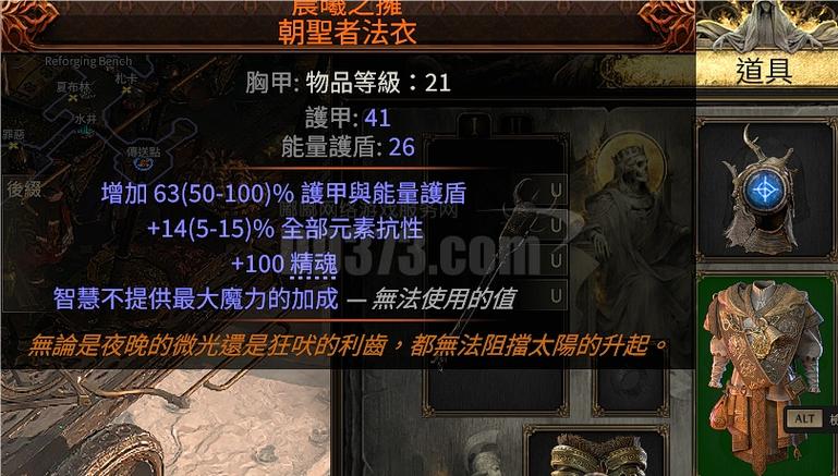 流放之路光环衣服叫什么截图