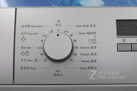西门子洗衣机按钮图解截图