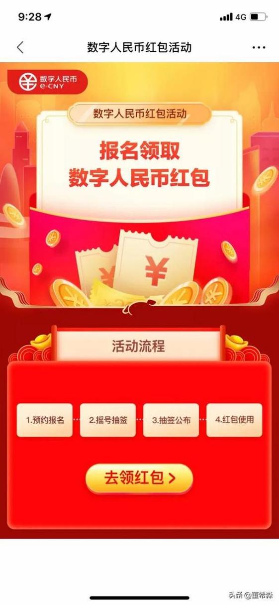 数字人民币红包活动图标