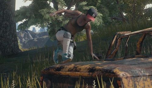 pubg怎么合作攀爬图标