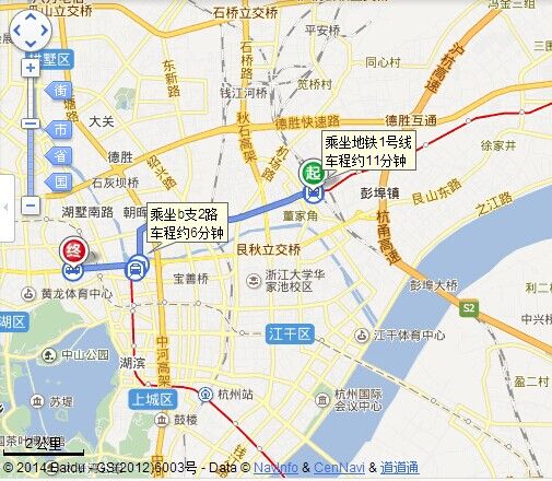 坐地铁到西湖区抚生路怎么去最方便