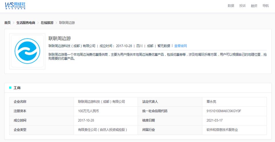 联联周边游 投诉电话是多少截图