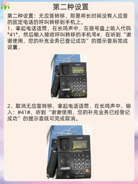 联通座机呼叫转移到手机图标