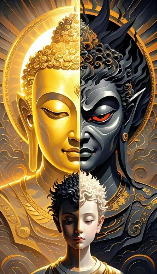 一半佛一半魔图片图标