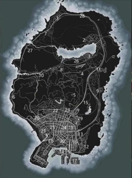 gta5线下存档位置图标