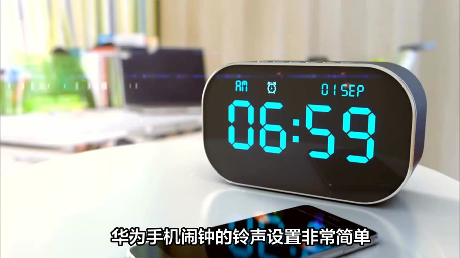 华为闹钟震动图标