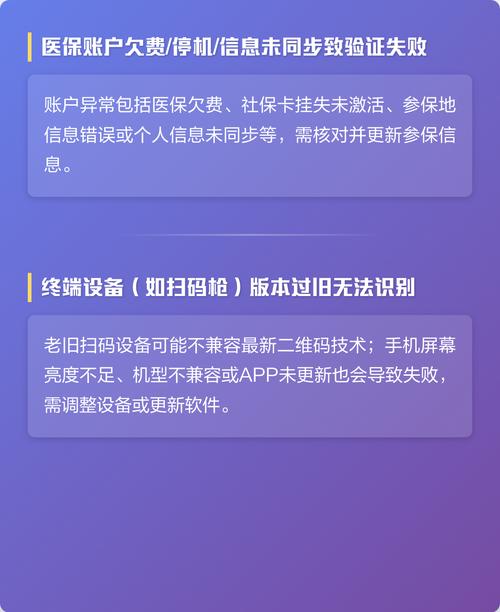医保二维码为什么刷不了截图