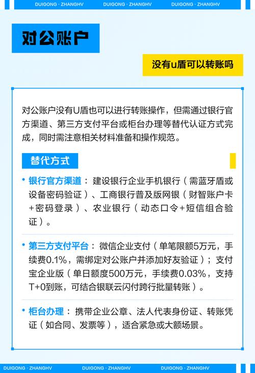 对公账户没U盾别人能改吗截图